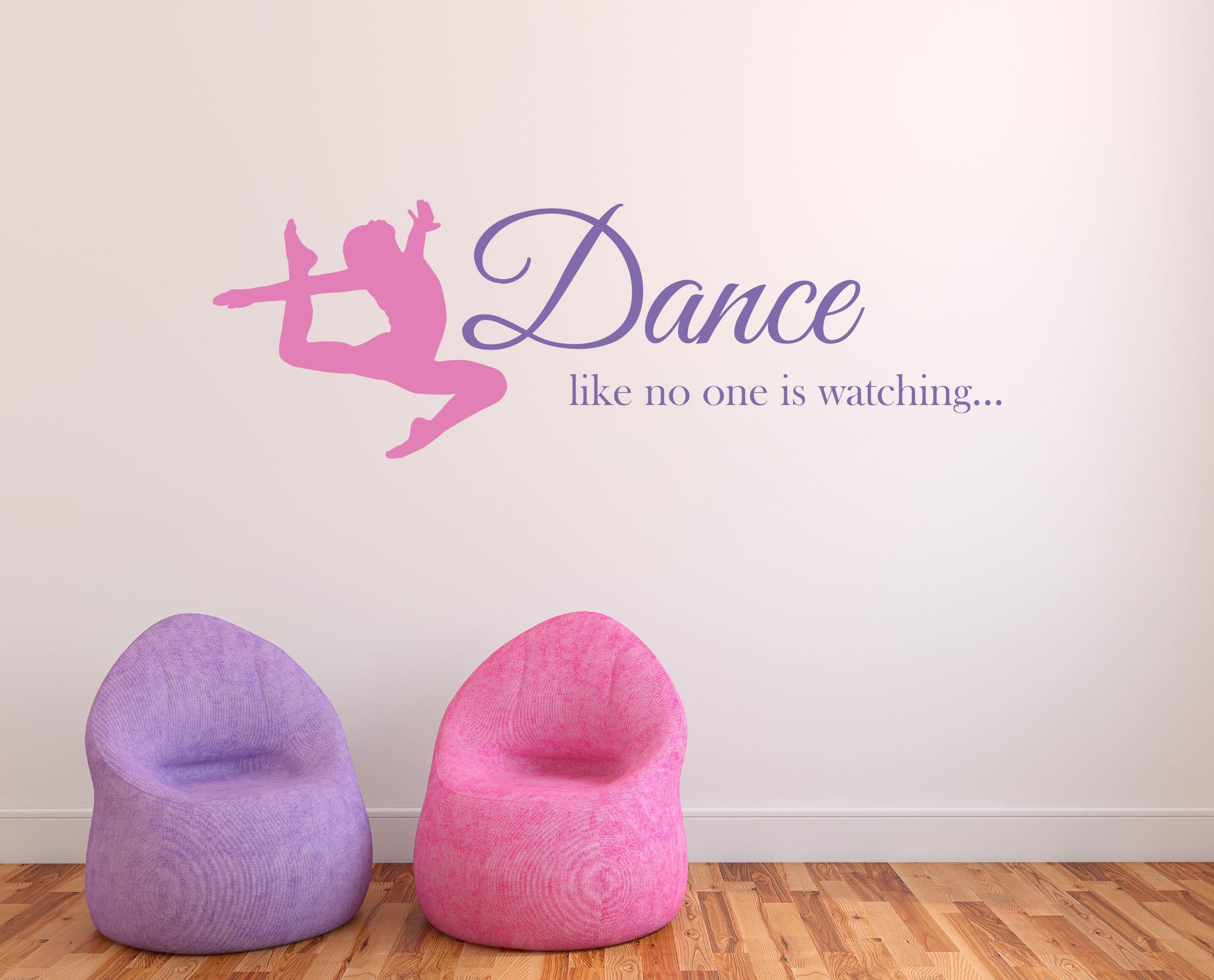 Dance Sticker Dance Decal Dance Like No One Is Watching Wall Decal