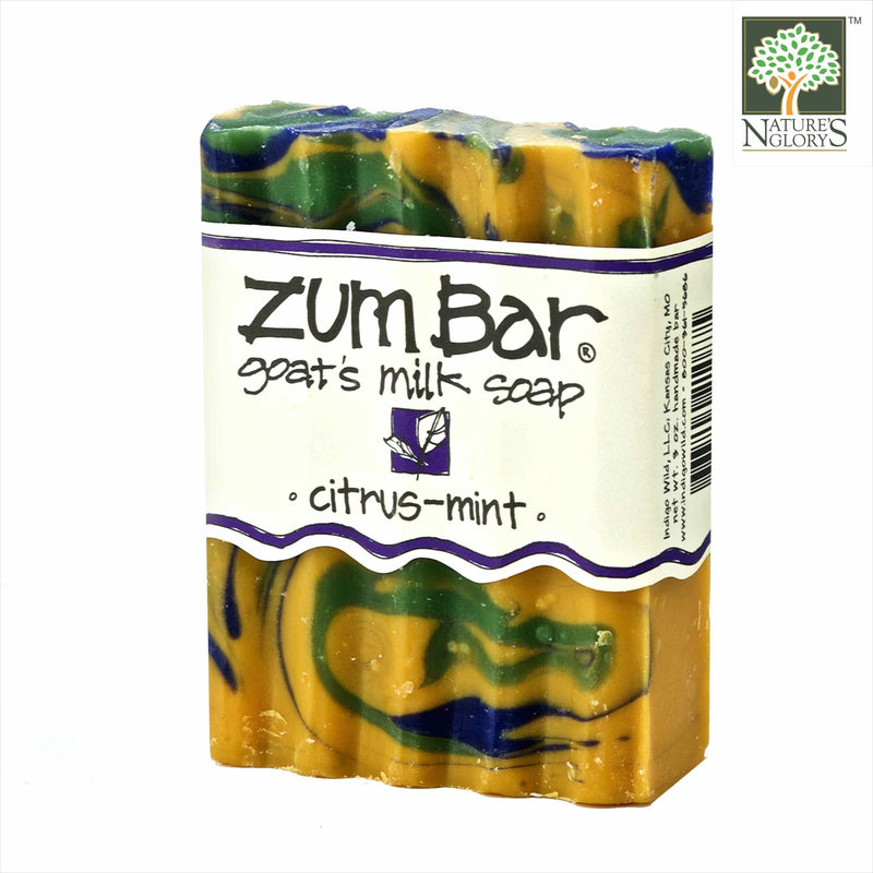 Zum Bar Goats Milk Soap Citrus Mint 3 Oz Natures Glory Singapore