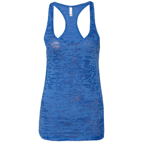 Next Level Womens Royal Burnout Racerback Tank