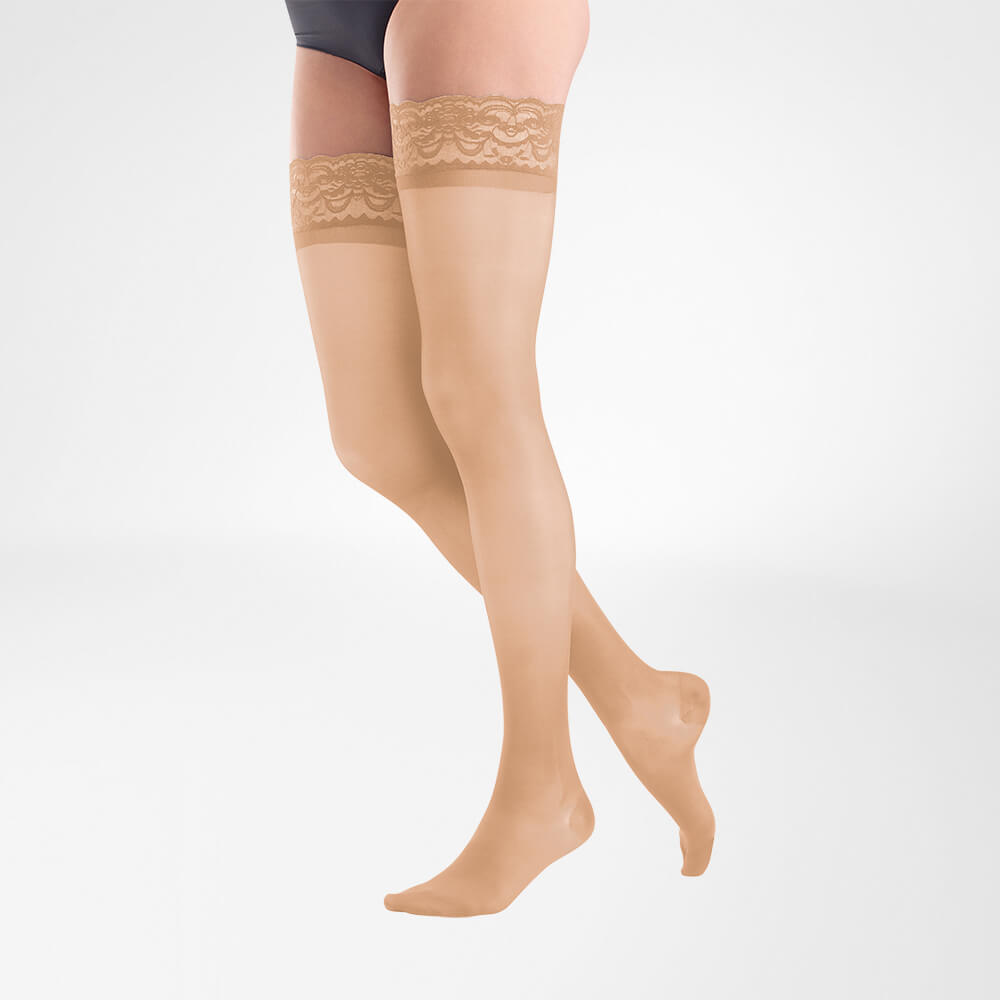 Schenkelstrumpf Venotrain® Act Sheer Elegance Für Damen Bauerfeind