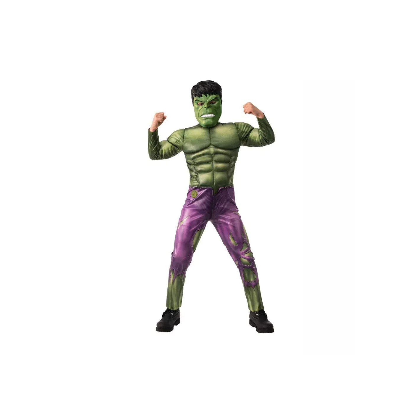 Hulk Costume Carnevale Deluxe Con Muscoli Fancy Dress Poptoysit