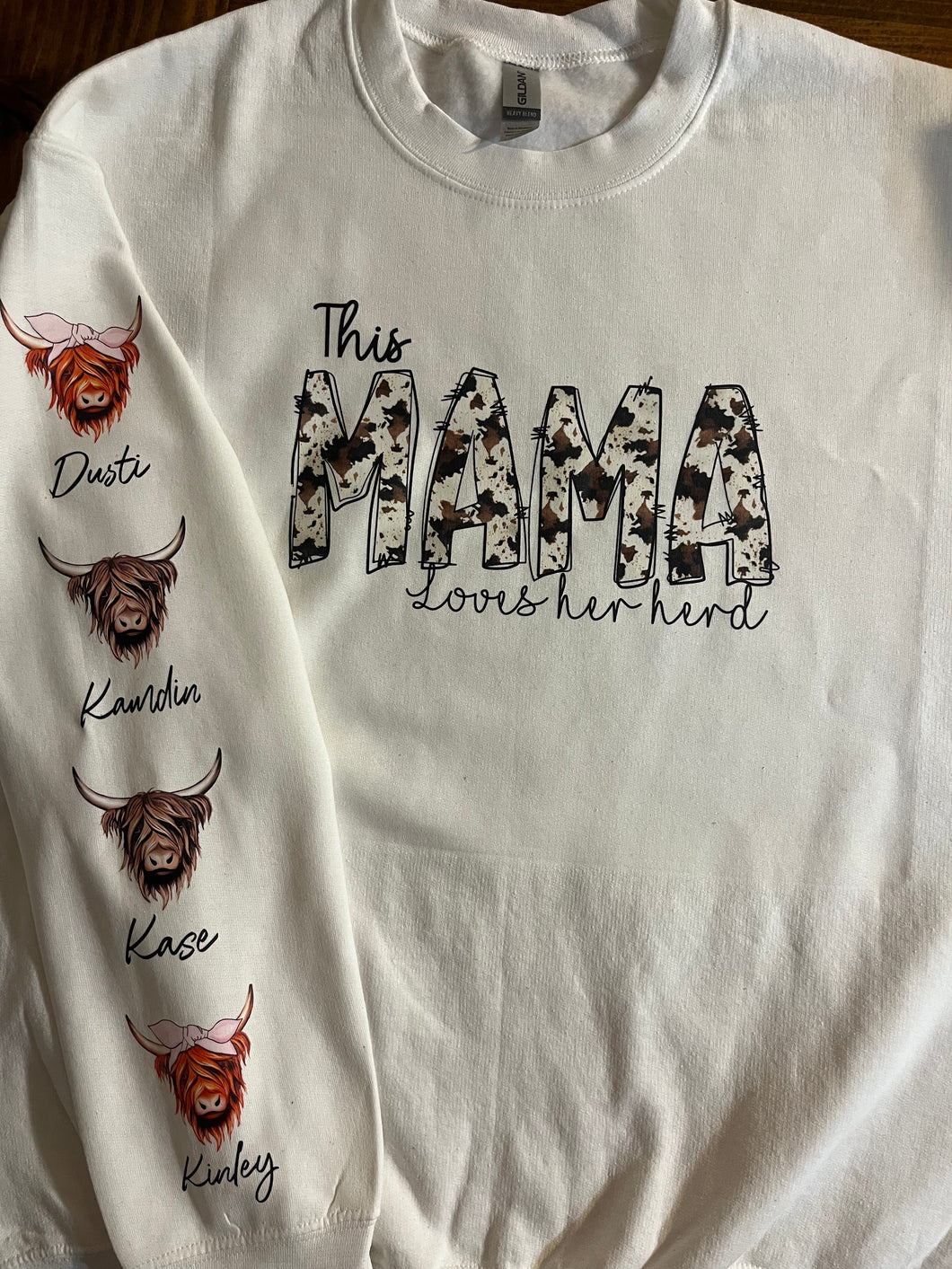 This Mama Loves Her Herd Customn Whimsically Wakely