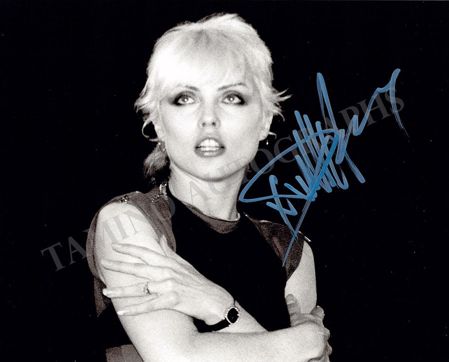 Debbie Harry Autograph Signed Photograph Blondie Tamino