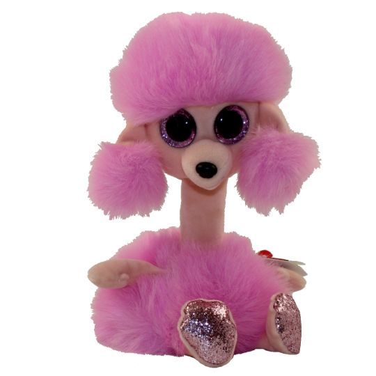 Ty Beanie Boos Camilla The Pink Poodle Glitter Eyes Small 6 Plush