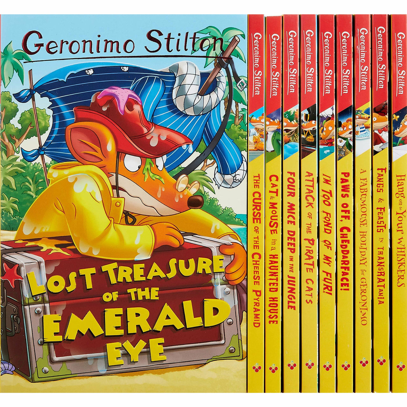 Geronimo Stilton 10 Book Collection Series 1 Box Set The Book Bundle