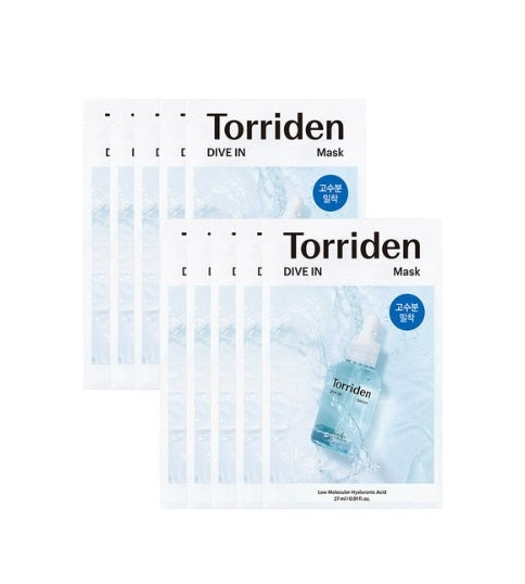 Torriden Dive In Low Molecule Hyaluronic Acid Mask Sheet Holiholic