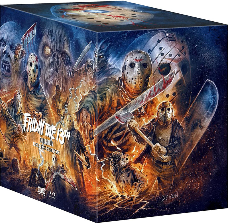 Friday The 13th Collection Deluxe Limited Edition Blu Ray