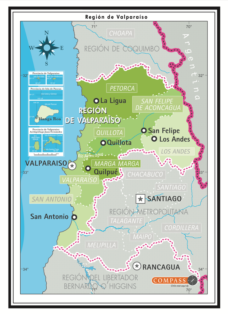 Descarga Tus Mapas Gratis De Chile Editorial Compass