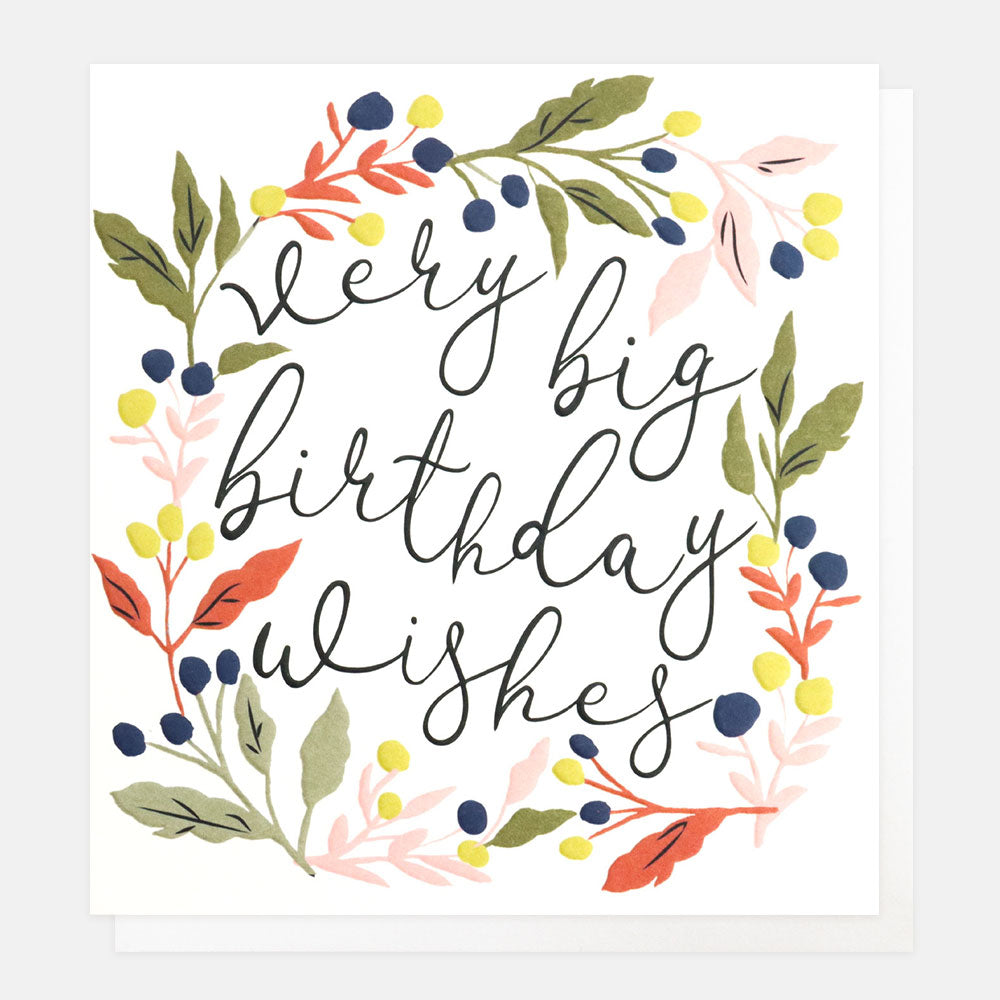 Wild Berry Wreath Birthday Card Caroline Gardner Reviews On Judgeme