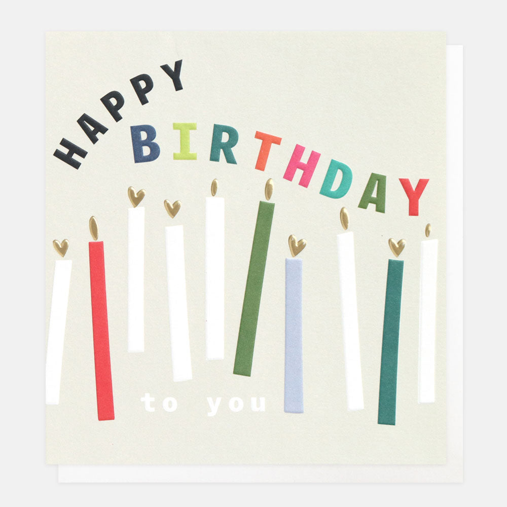 Candles And Hearts Birthday Card Caroline Gardner Reviews On Judgeme