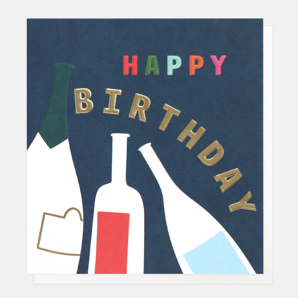 Bottles Birthday Card Caroline Gardner Reviews On Judgeme