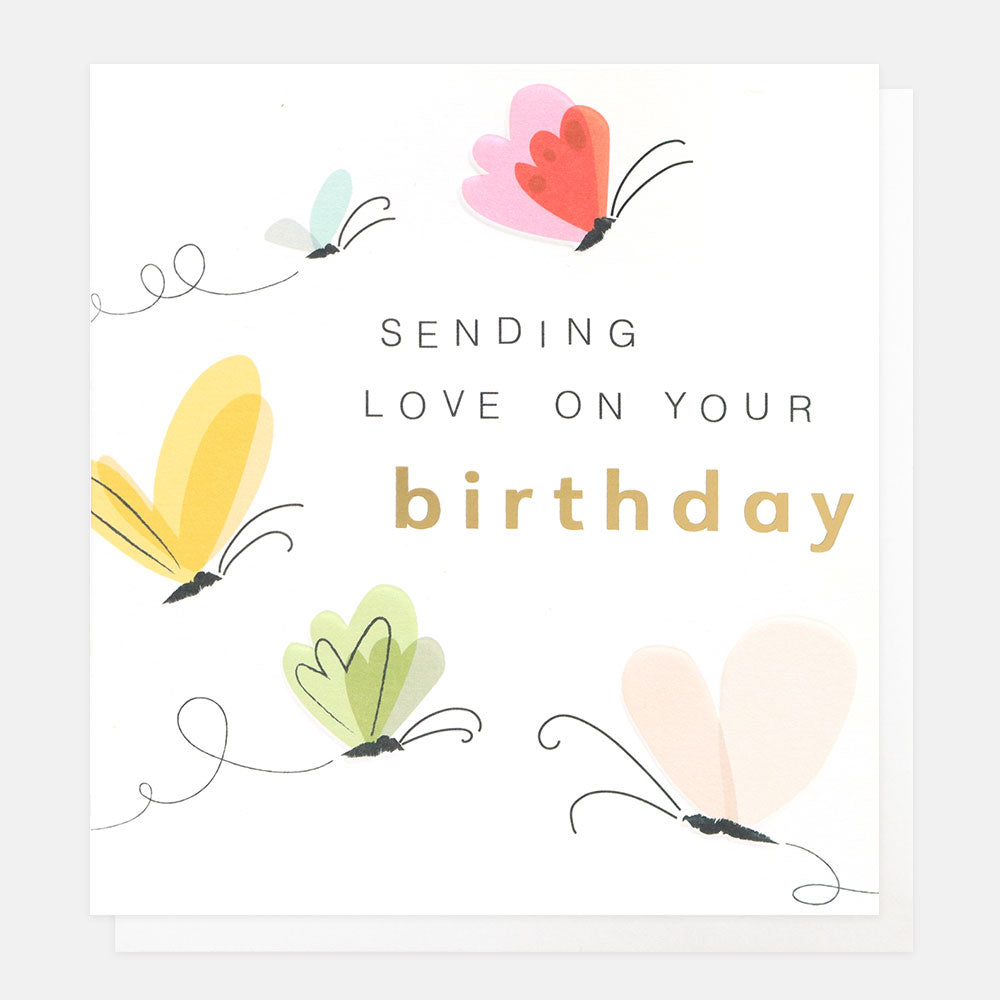 Butterflies Birthday Card Caroline Gardner Reviews On Judgeme