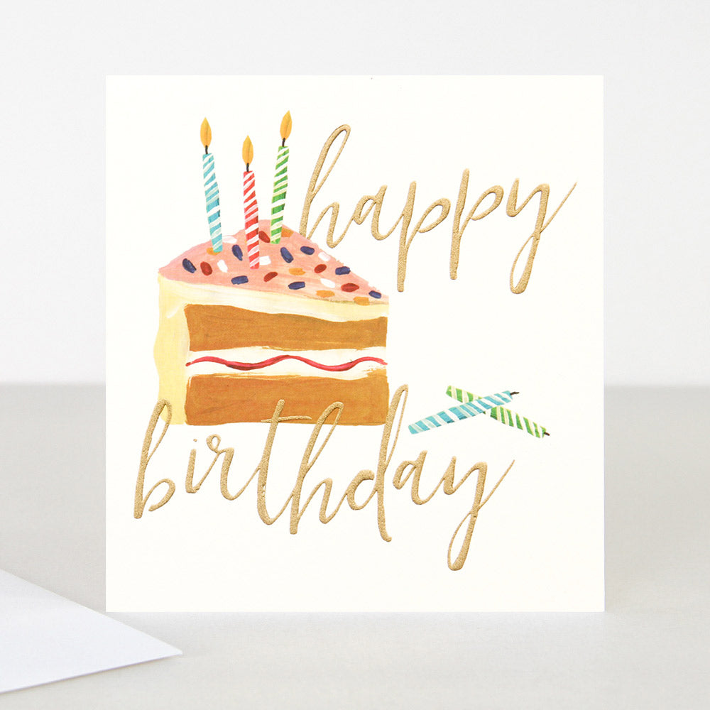 Cake Slice Birthday Card Caroline Gardner Reviews On Judgeme