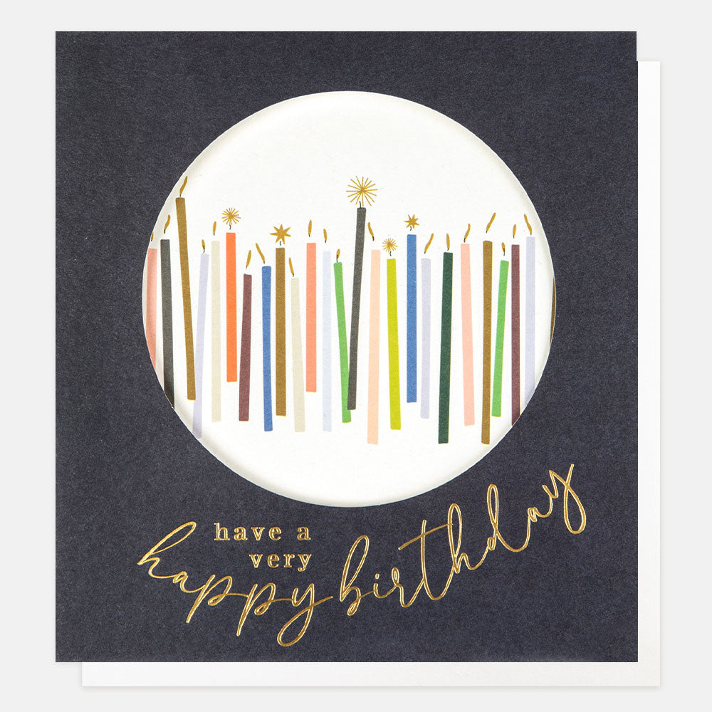 Colourful Candles Birthday Card Caroline Gardner Reviews On Judgeme