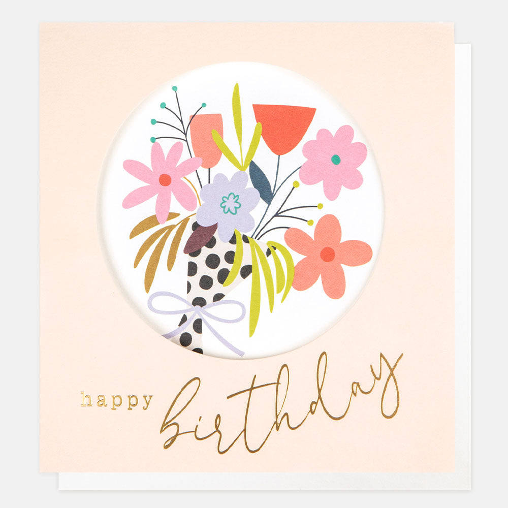 Colourful Floral Bouquet Birthday Card Caroline Gardner Reviews On