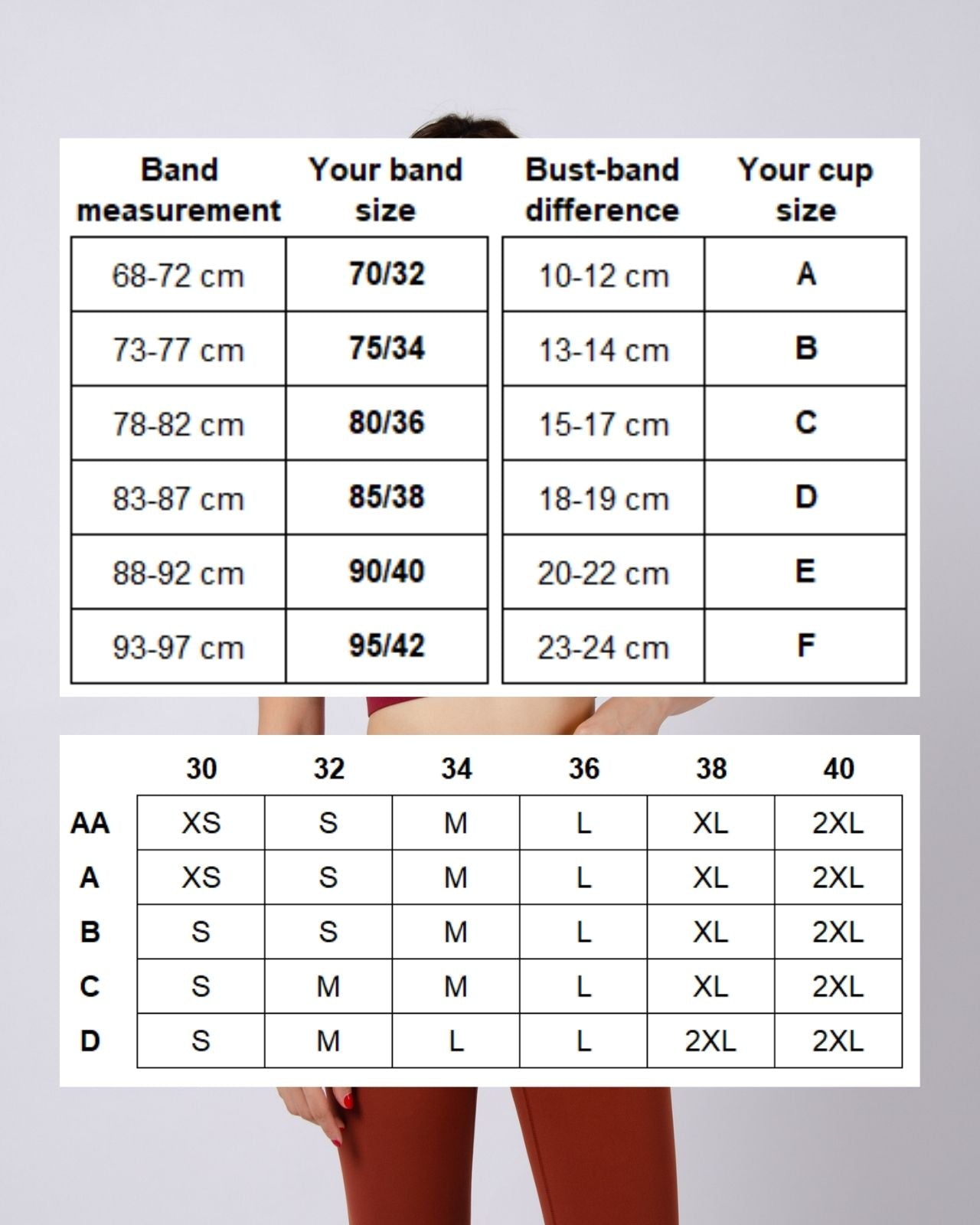 How To Measure Your Bra Size At Home Measure Cup Size Bra