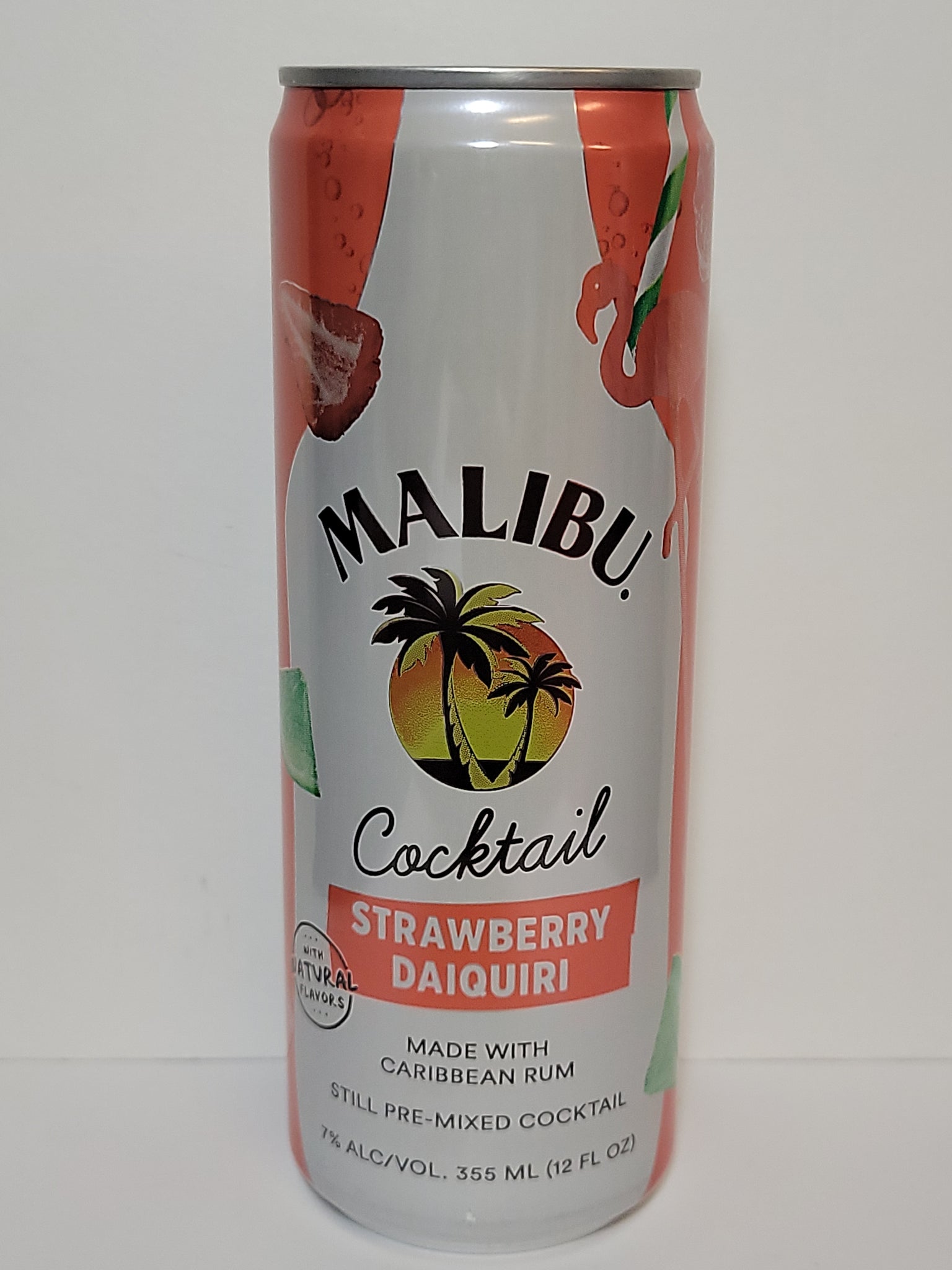 Malibu Strawberry Daquiri Rum Cocktail 4pk 355ml Cans