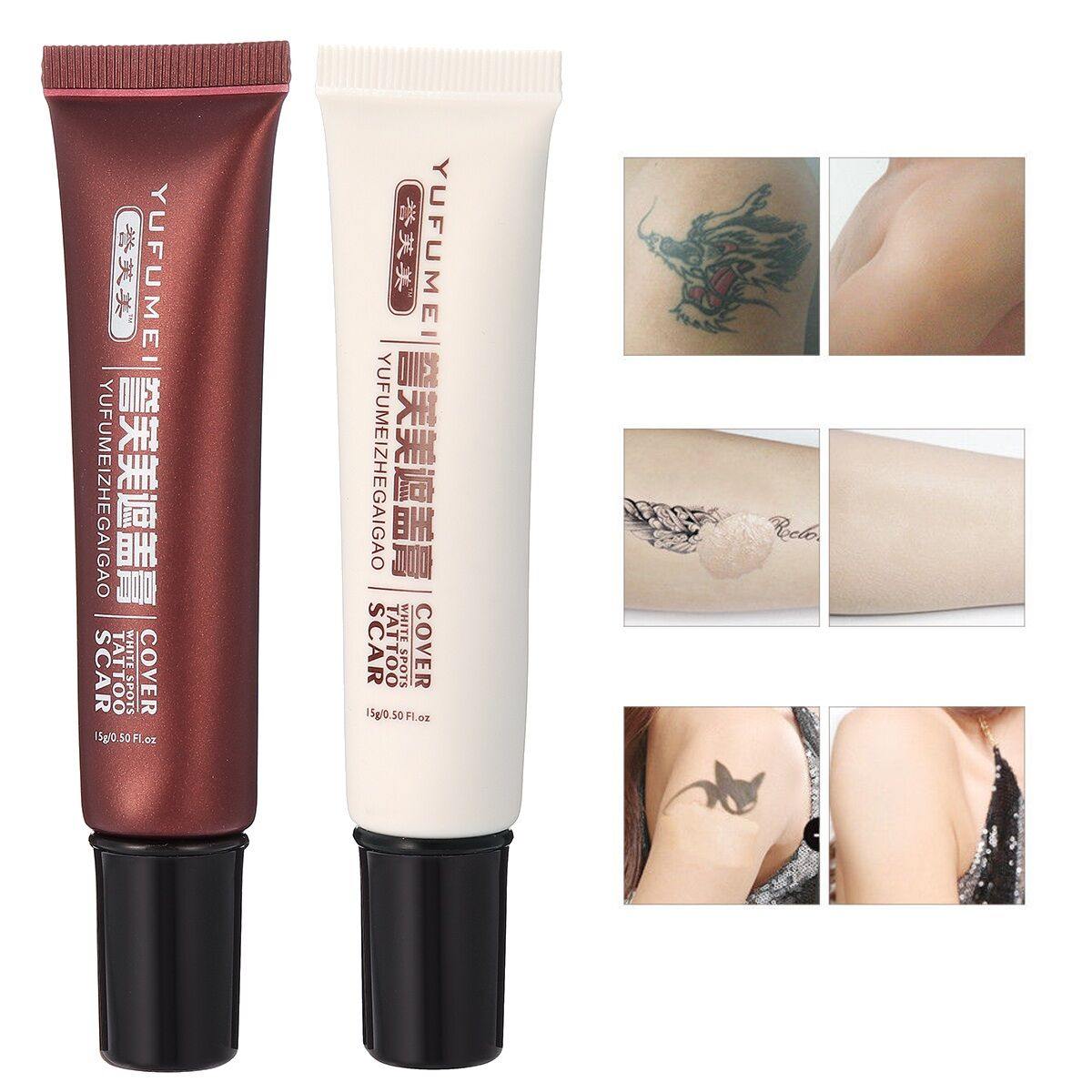 Acne Cream Fades Acne Marks Tattoo Cover Up Makeup Skin Scar Birthmark