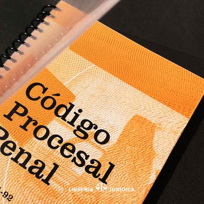 Código Procesal Penal Edición Con Espiral— Libreria Juridica