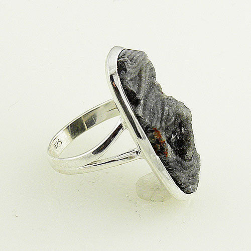 Agate Drusy Sterling Silver Ring Keja Designs Jewelry