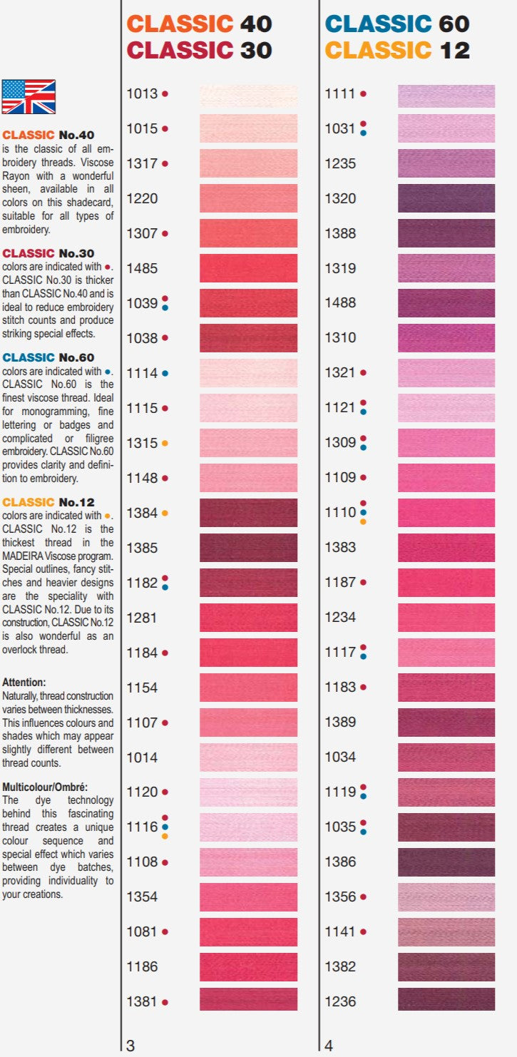 Madeira Embroidery Thread Color Chart Porn Sex Picture