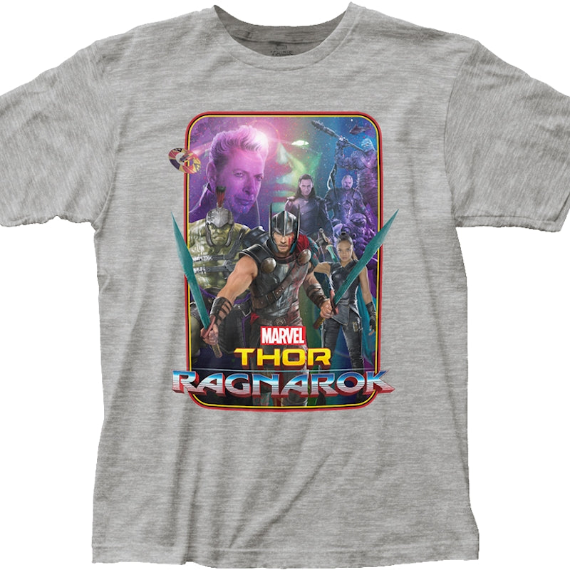 Cast Thor Ragnarok T Shirt Marvel Mens T Shirt