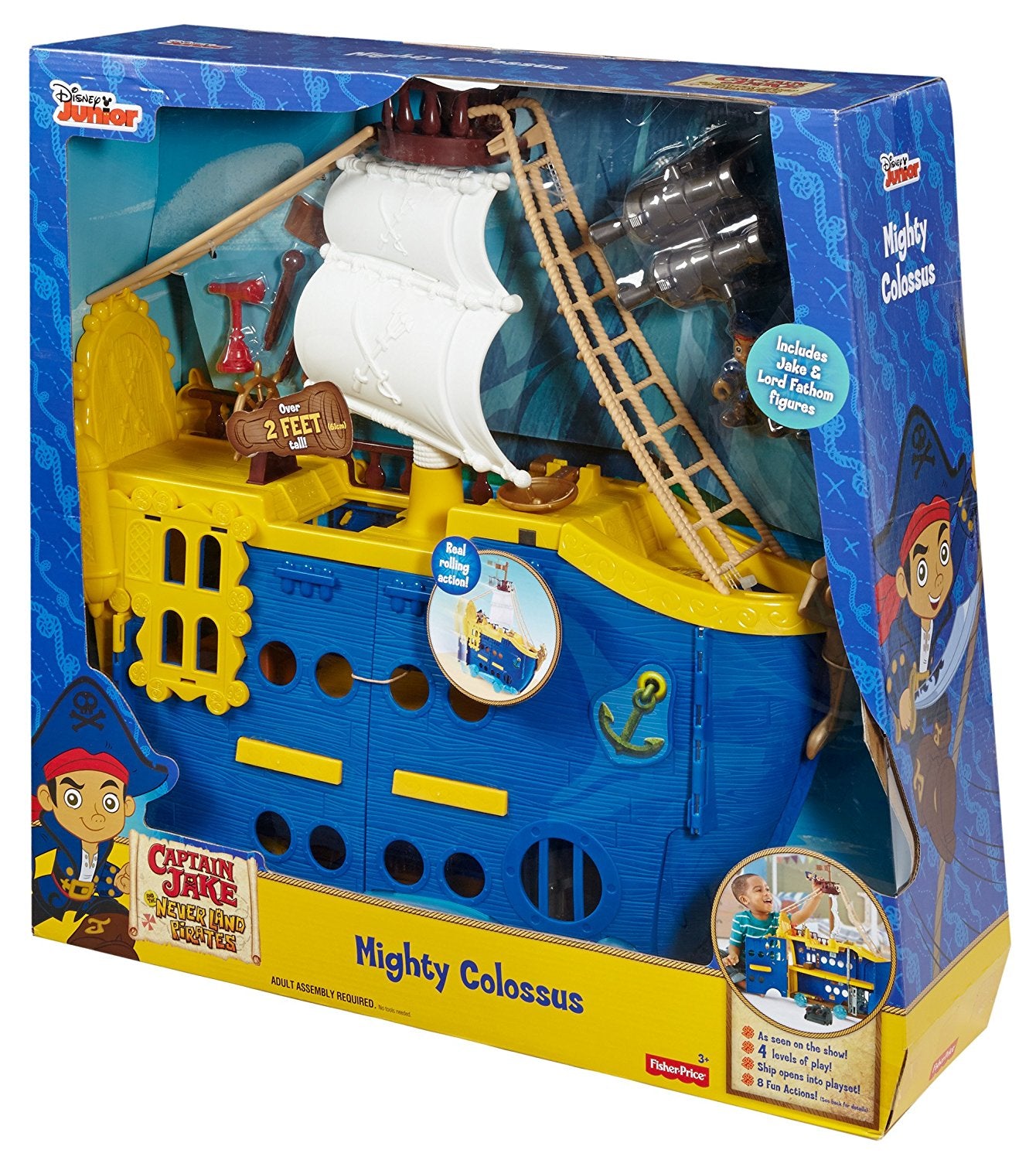 Fisher Price Disney Jake And The Never Land Pirates Mighty Colossus