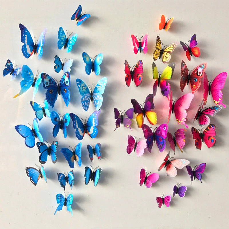 3d Butterfly Wall Stickers Introvert Palace