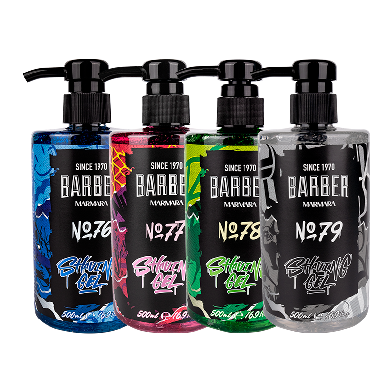 Barber Shaving Gel 500ml Xcluciv Barber Supplier Sa De Cv