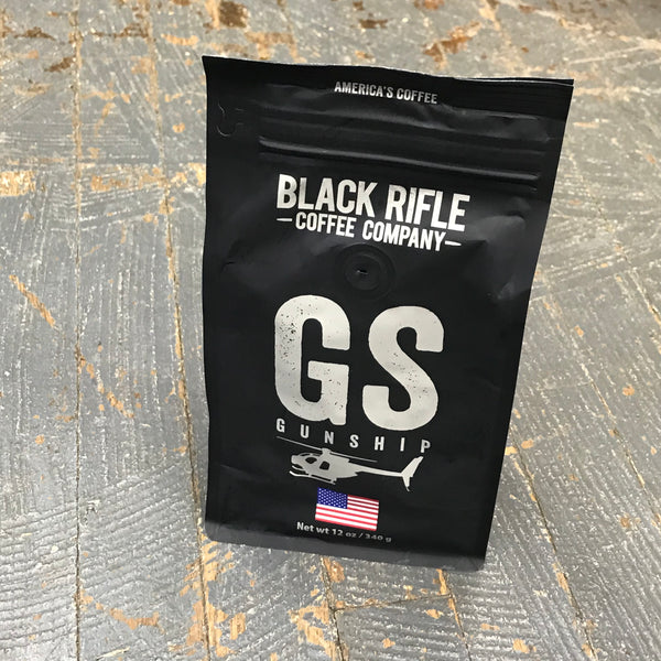 Black Rifle Gunship Light Roast 12oz Ground Coffee Thedepotlakeviewohio