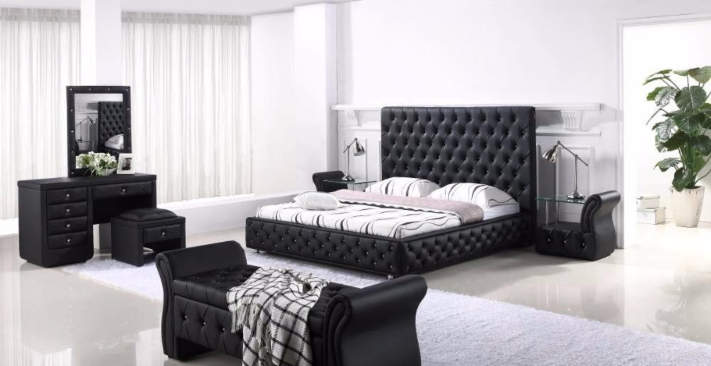 Modern Leather Bedroom Furniture My Aashis