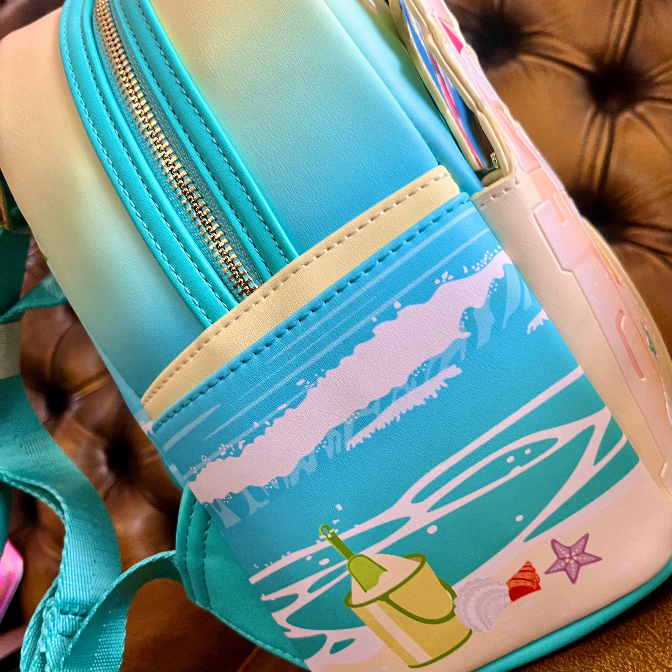 Lilo And Stitch Sandcastle Beach Surprise Mini Backpack Loungefly