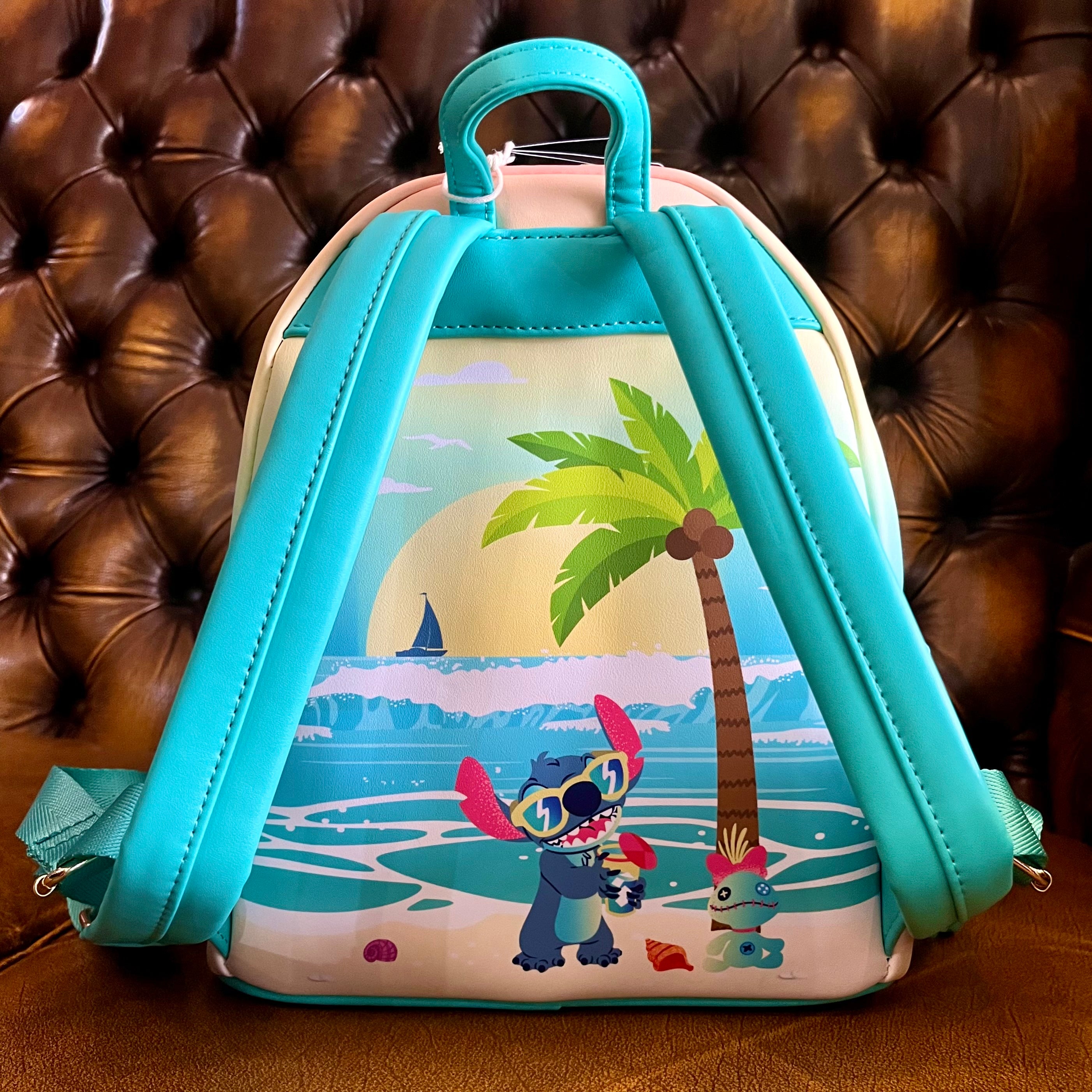 Lilo And Stitch Sandcastle Beach Surprise Mini Backpack Loungefly