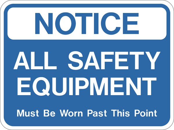 Notice Ppe Western Safety Sign