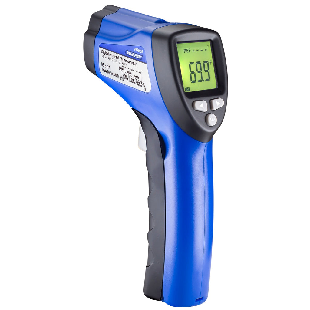 Vaughan Digital Temperature Gun Infrared Non Contact Dot Laser Thermom