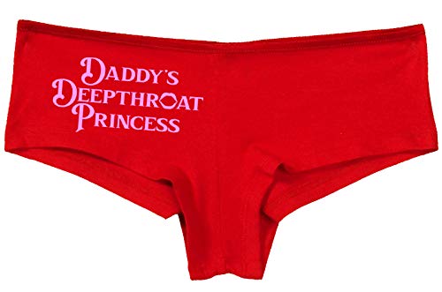 Knaughty Knickers Daddys Deepthroat Princess Sexy Ddlg Slutty Red Pant