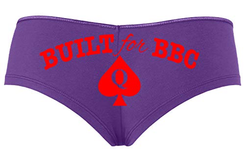 Knaughty Knickers Built For Bbc Pawg Queen Of Spades Qos Slutty Purple