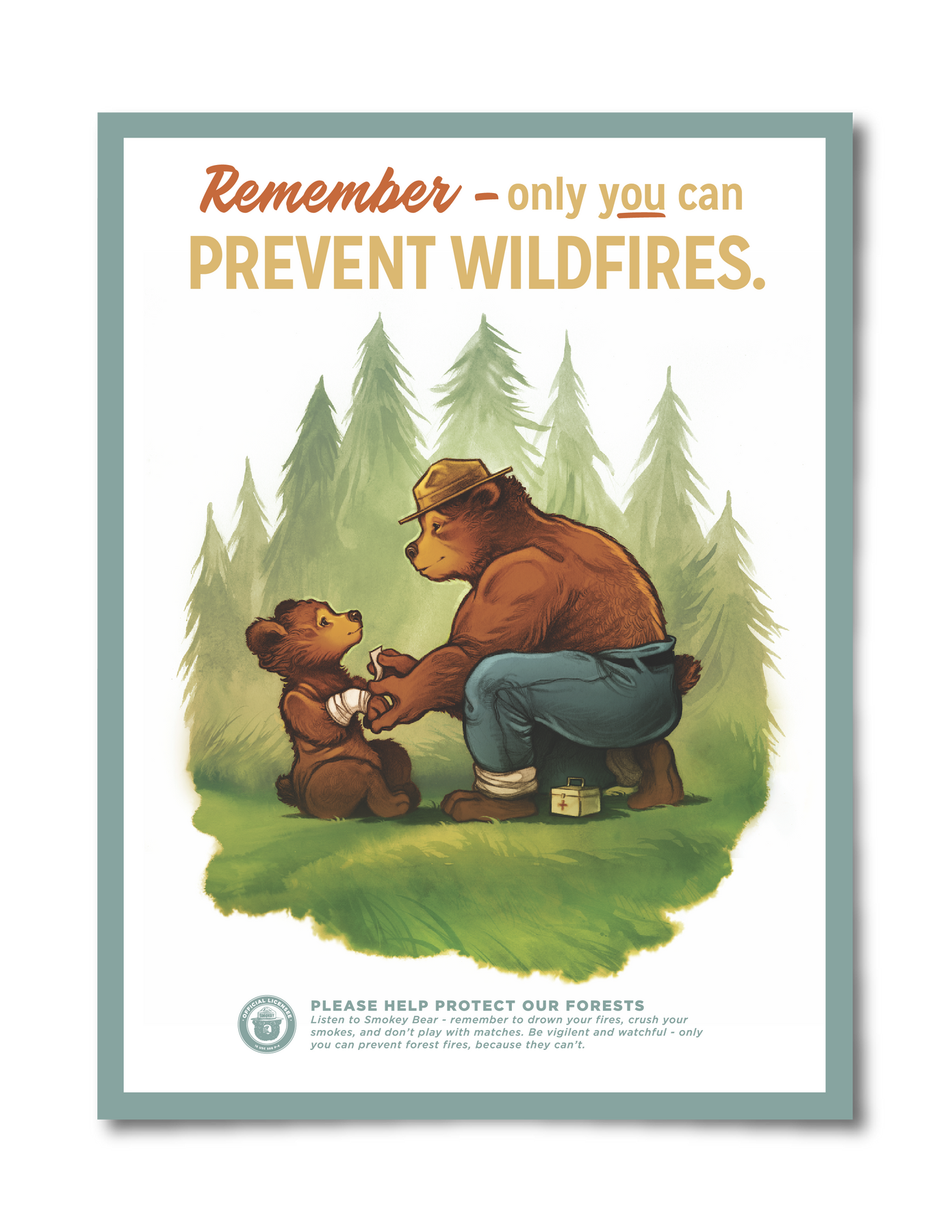 Prevent Wildfires Poster The Landmark Project