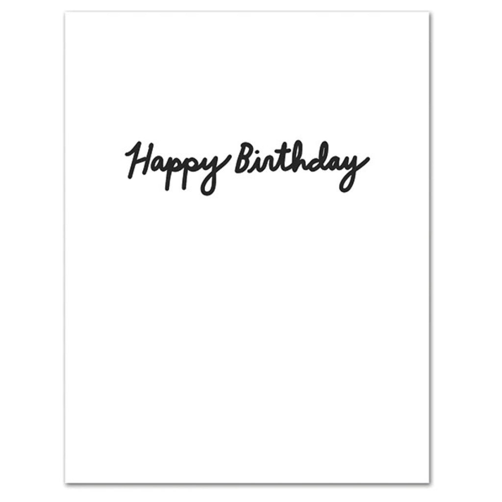 Youre Perfect Boobs Birthday Card The Found Outer Layer