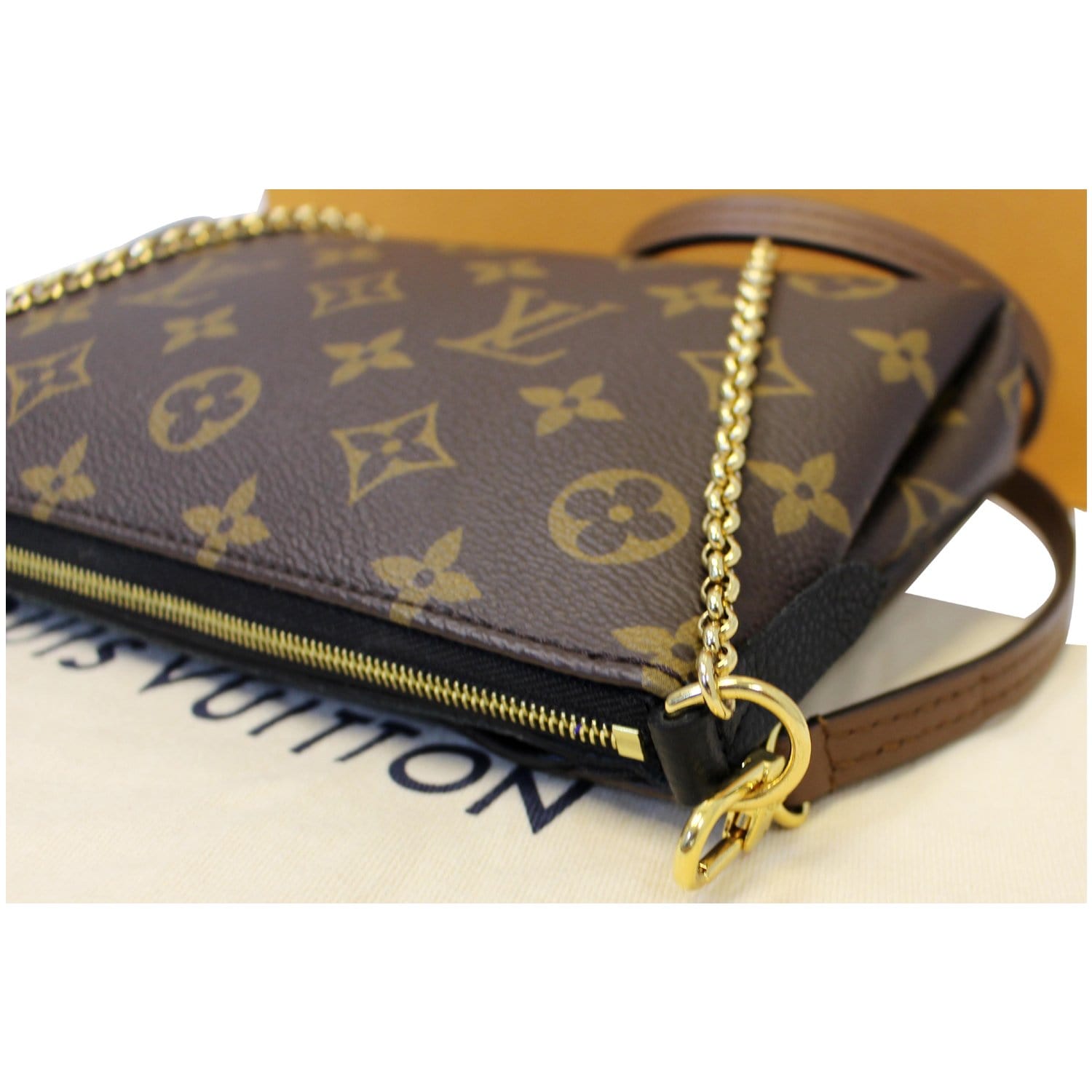 Louis Vuitton Monogram Pallas Crossbody Blackout