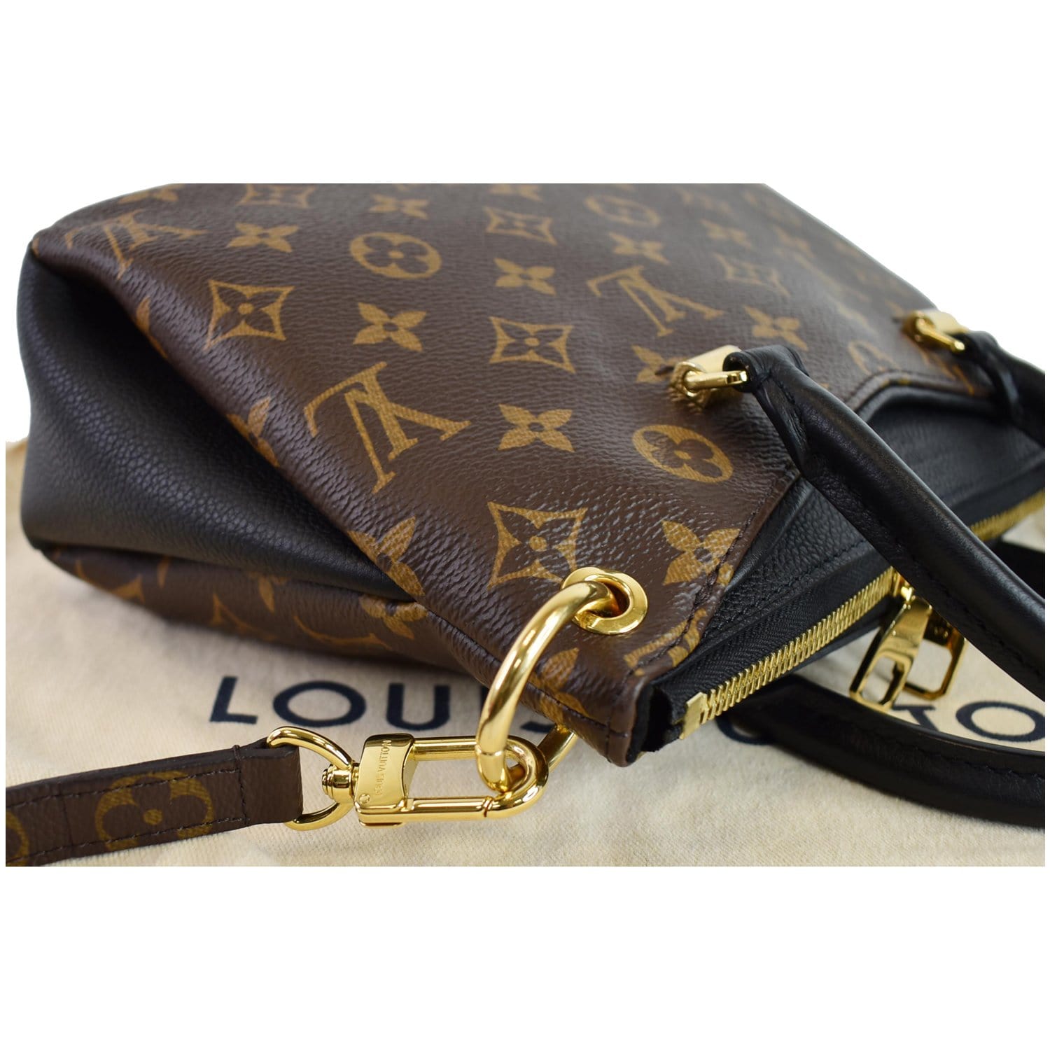 Louis Vuitton Pallas Bb Monogram Canvas Shoulder Crossbody Bag Brown