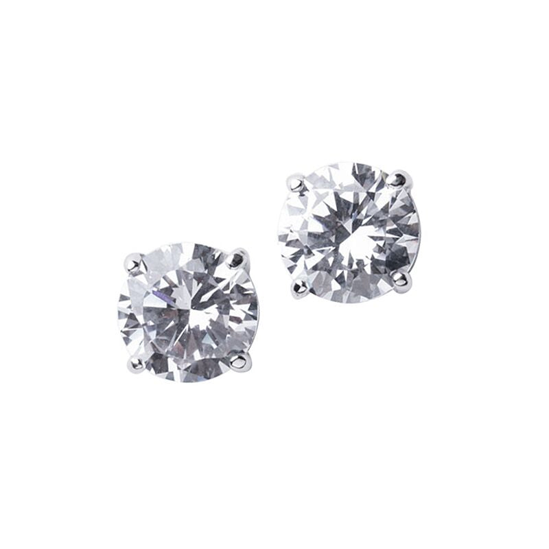 Classic Stud Earring Cz By Kenneth Jay Lane