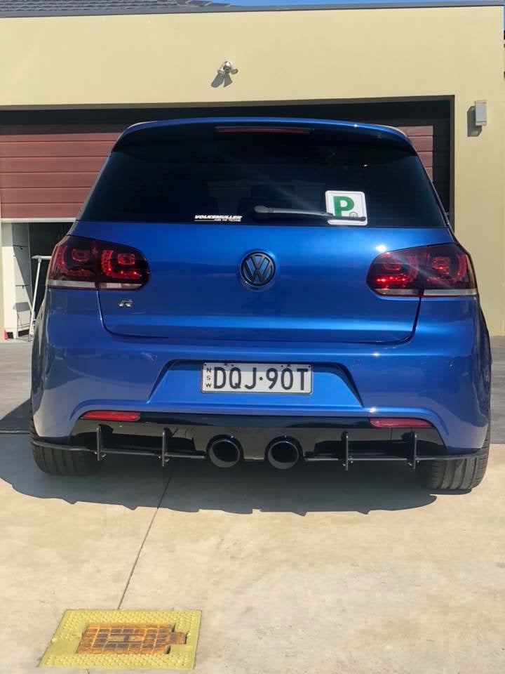 Buy Volkswagen Golf Mk6 R Diffuser Maxton Design Ausbody Works