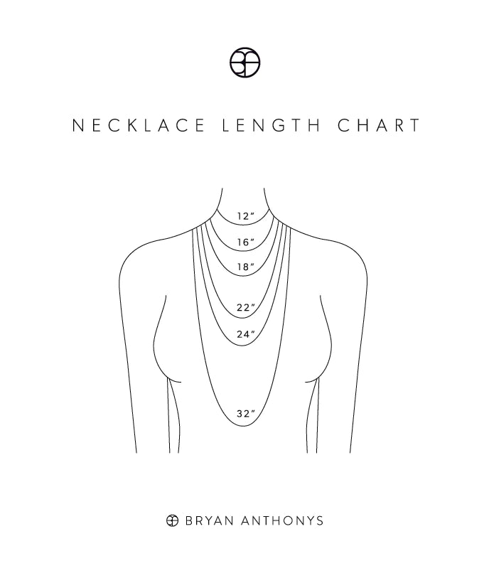 Necklace Size Guide How To Measure A Necklace Bryan Anthonys