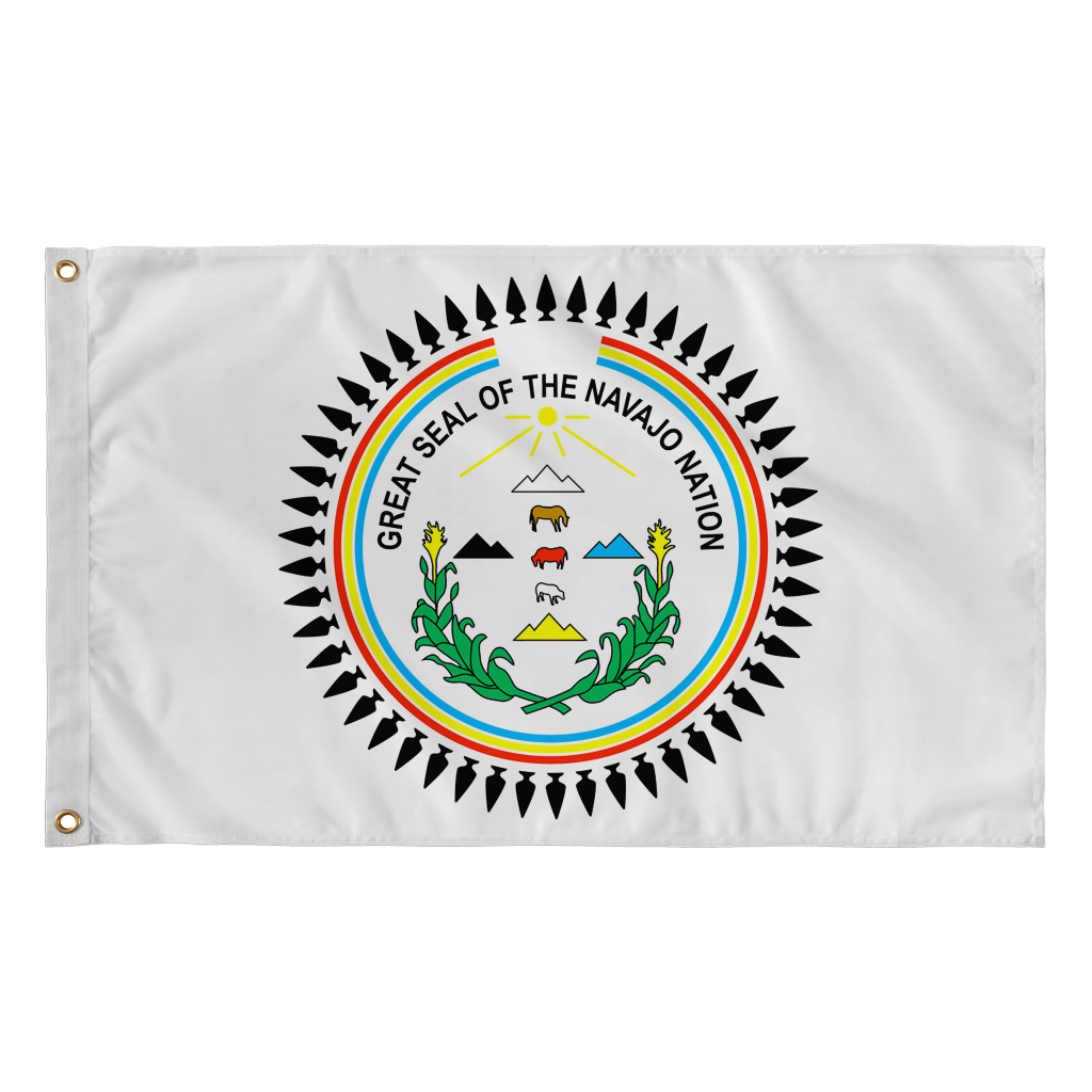 Dinénavajo Nation Seal Flag 36 X 60 N8v Movement