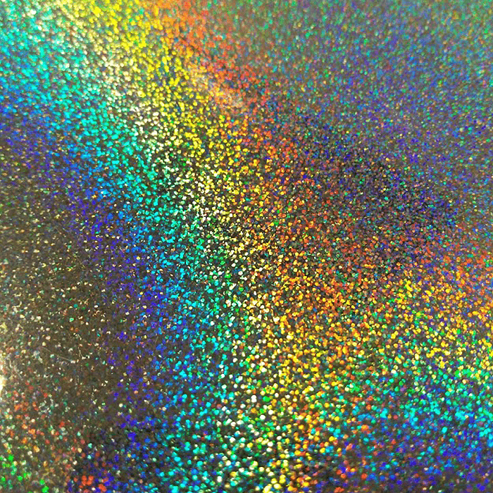 Holographic Glitter Silver Crafters Vinyl Supply