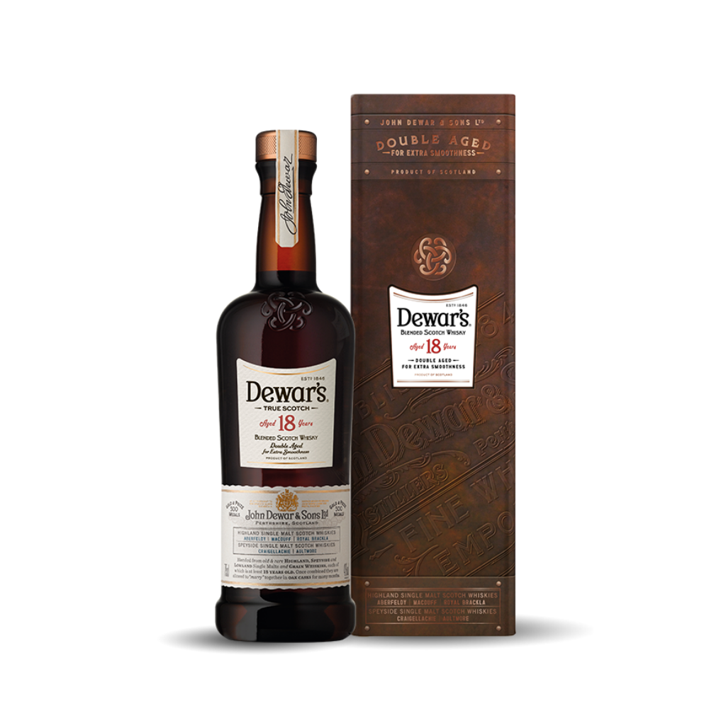 Dewars 18 Year Old The Vintage Blended Scotch Whisky Singlemaltph