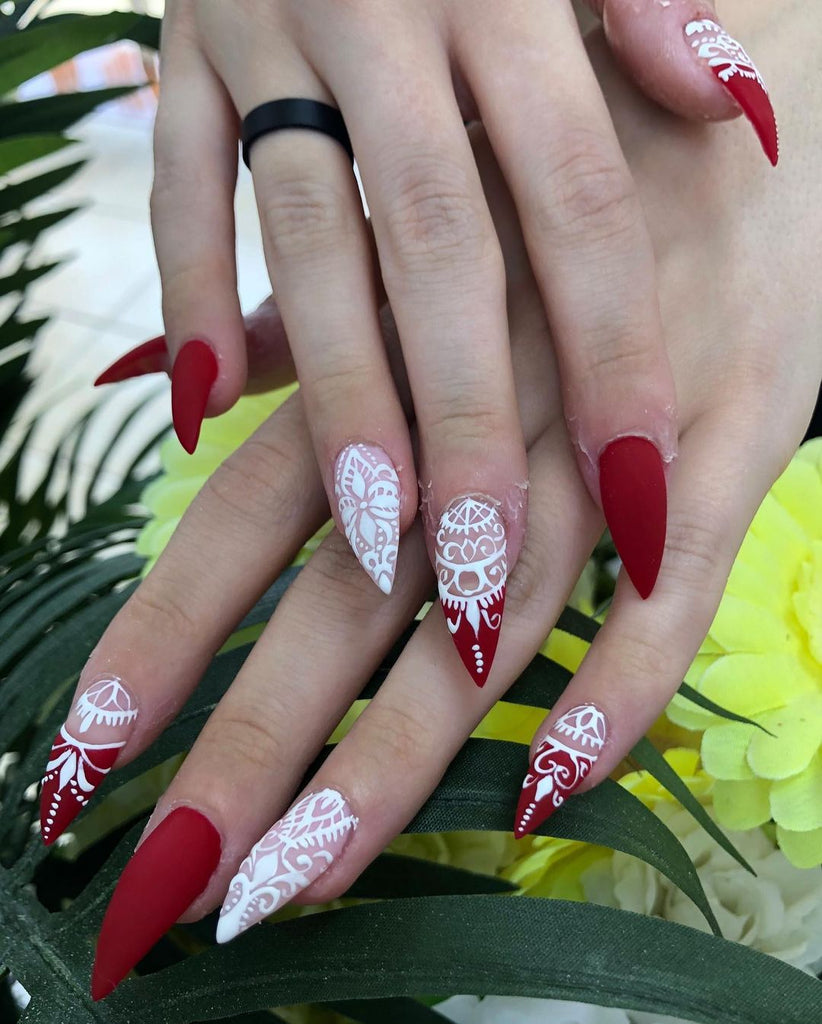 50 Indian Bridal Nail Art Designs Inspirations To Check Out Debelle