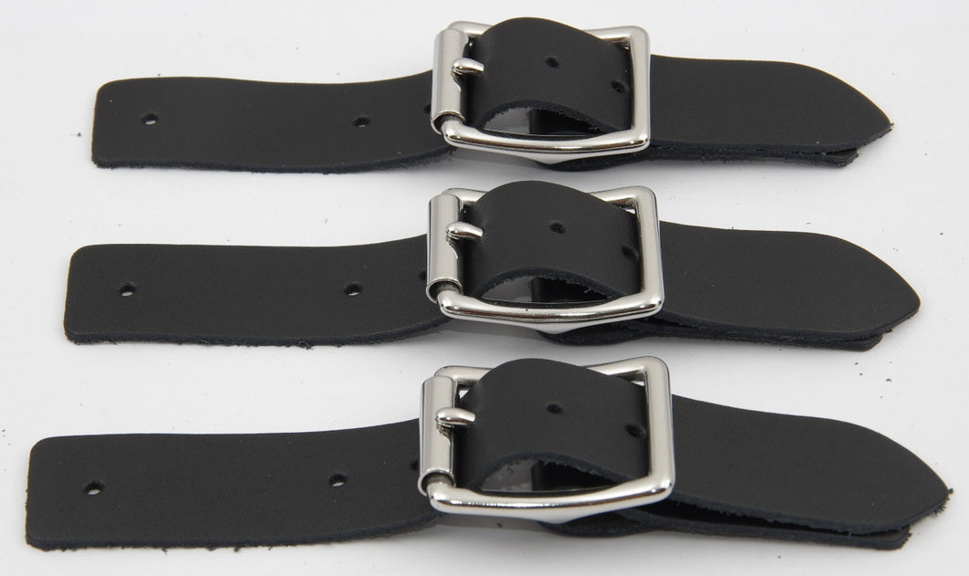 Stainless Steel Vest Buckle Sets With Leather Or Suede Straps Gypsy