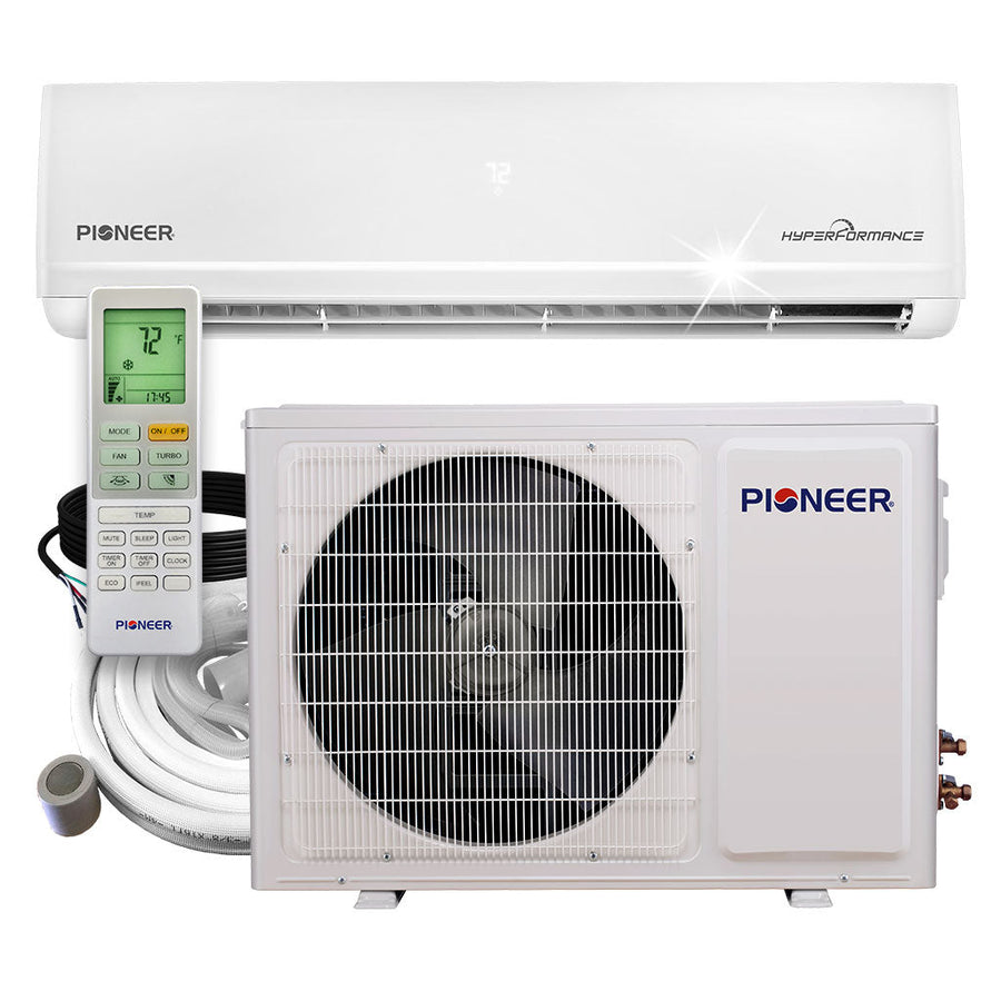 Pioneer Low Ambient 24000 Btu 2 Ton 20 Seer Wi Fi Ductless